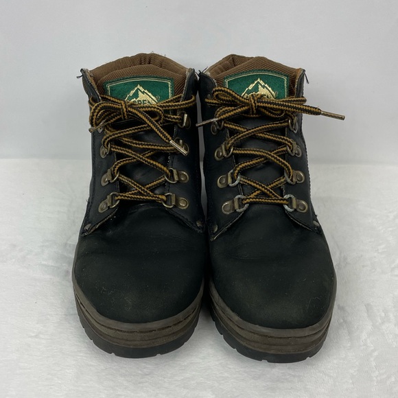 Apana | Shoes | Aspen Black Laced Up Boots Women 9 | Poshmark